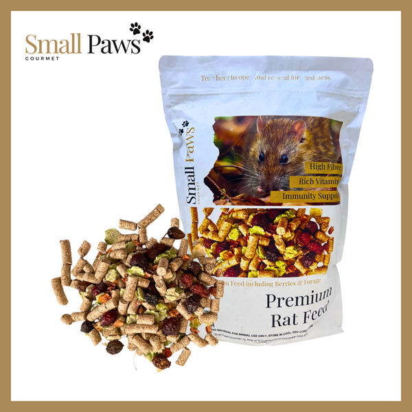 Small Paws Premium Rat Feed – Small Paws Gourmet